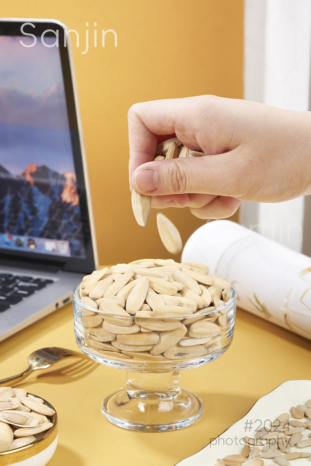 零食拍摄 | 古法瓜子 | Sanjin X 杭之淘_三斤Y三斤-站酷ZCOOL