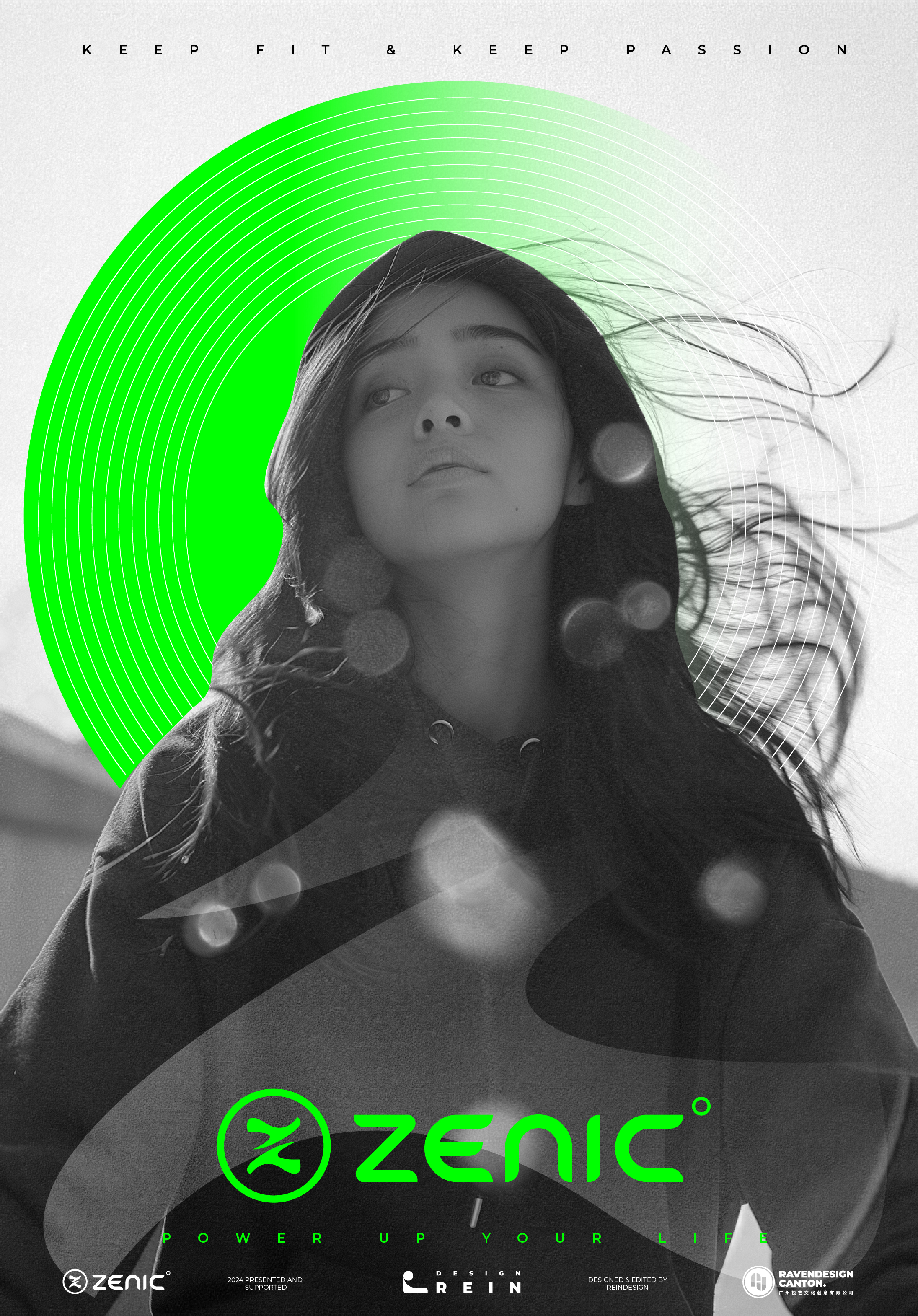 品牌全案设计丨ZENIC运动APP品牌视觉策划_RAVENDESIGN锐艺-站酷ZCOOL