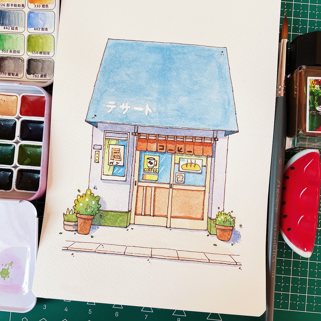 【手绘速写打卡】13_韩焰Yan-站酷ZCOOL