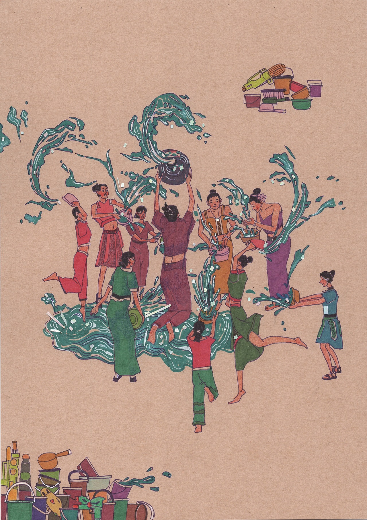 云南十八怪（三）_飘走-站酷ZCOOL