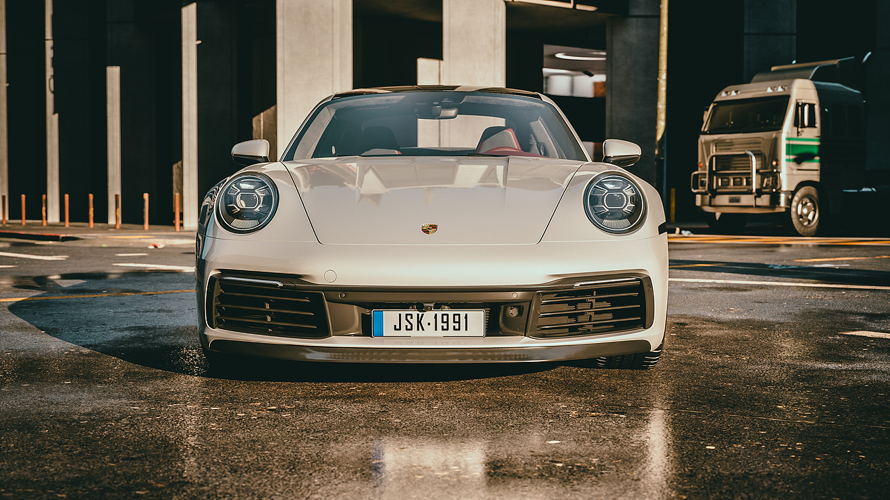 Prosche 911_野生设计师别闹-站酷ZCOOL