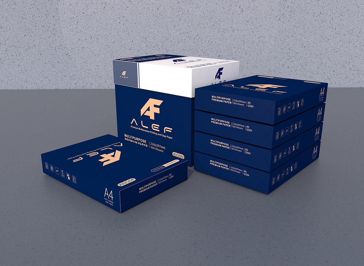 复印纸设计+3D效果图_MonsieurSiu-站酷ZCOOL