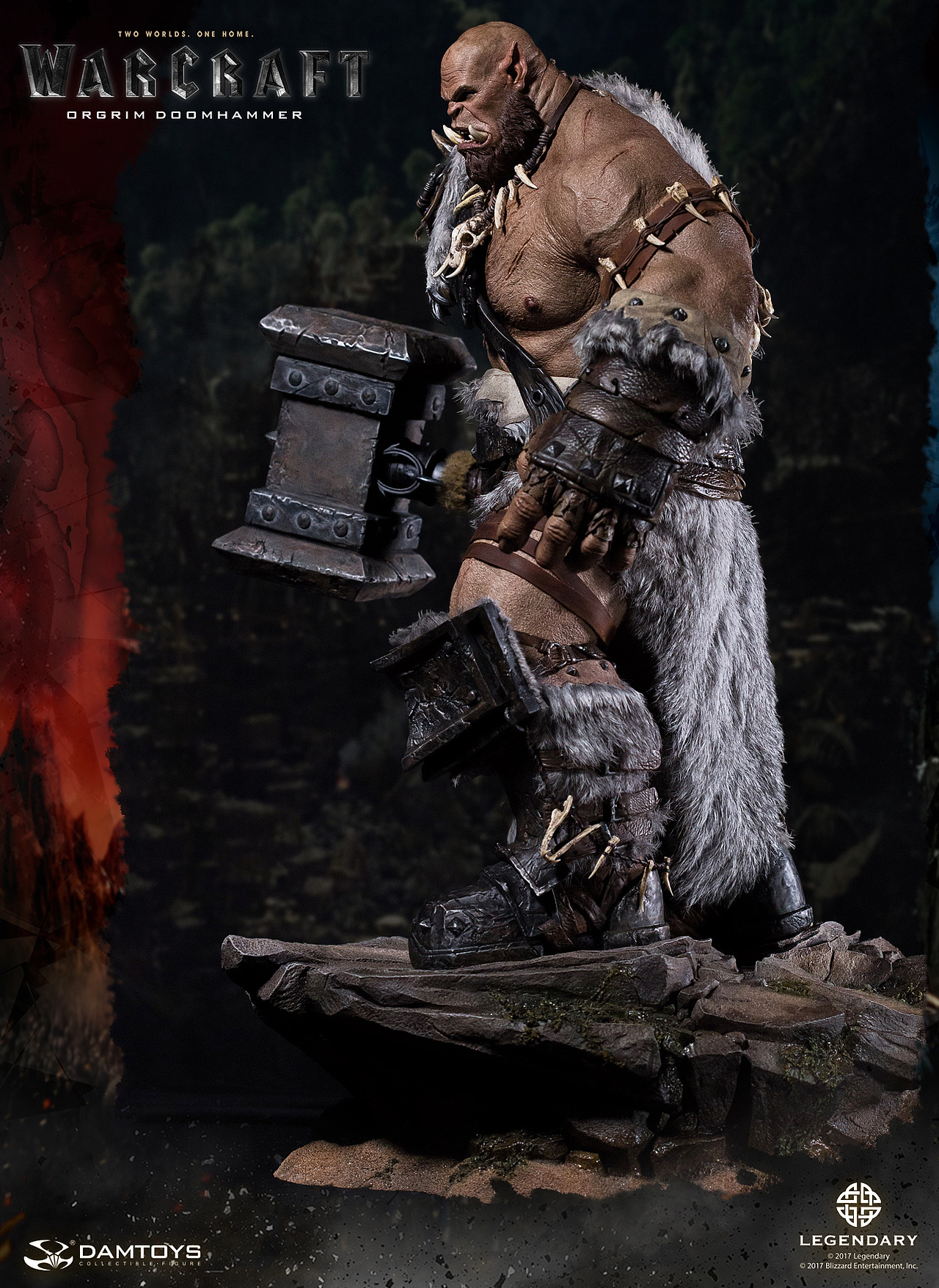 《魔兽》-奥格瑞姆ORGRIM 25.6寸精致雕像_DAMTOYS-站酷ZCOOL