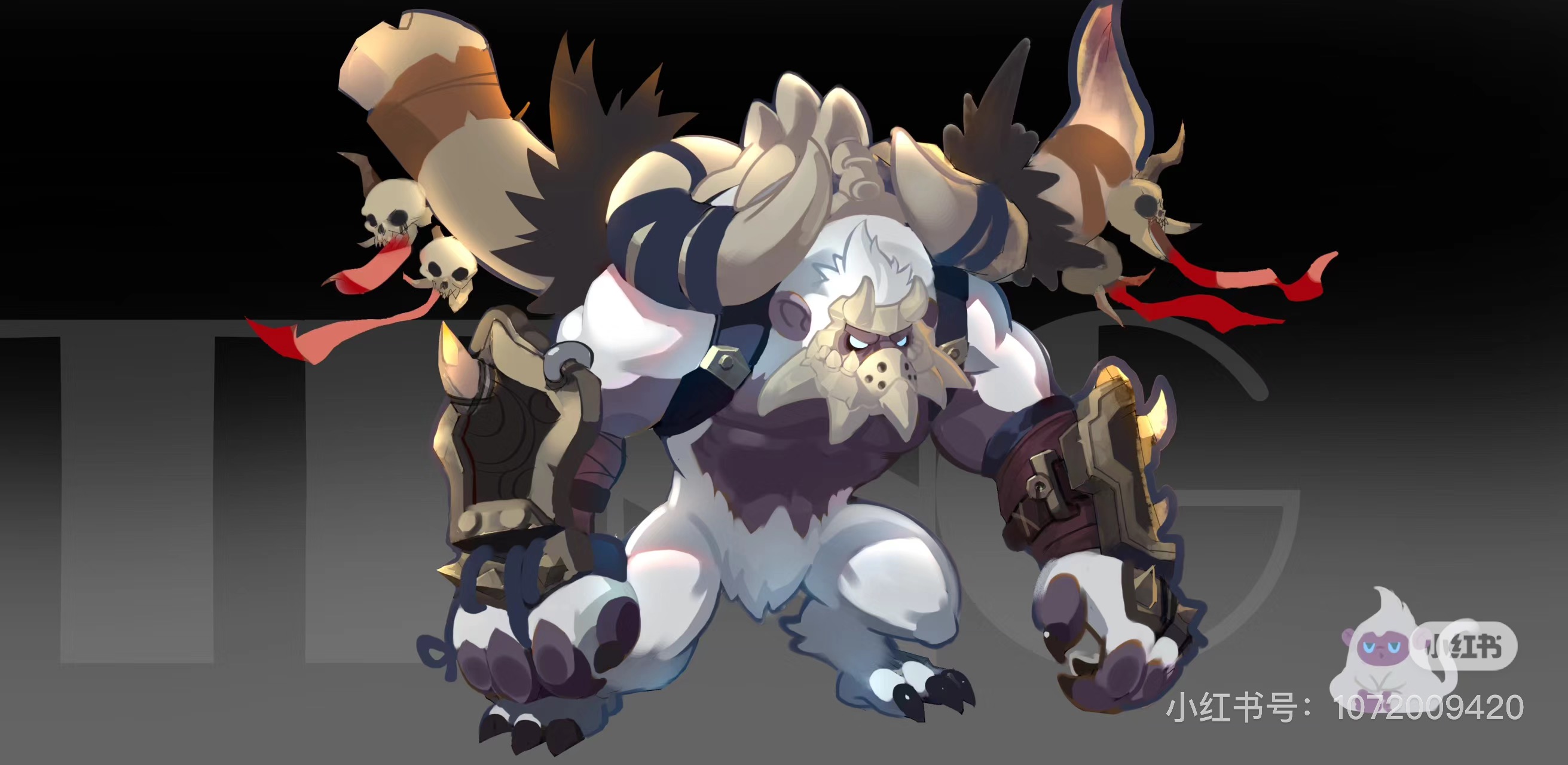 蛮族boss_说说和嘎嘎-站酷ZCOOL