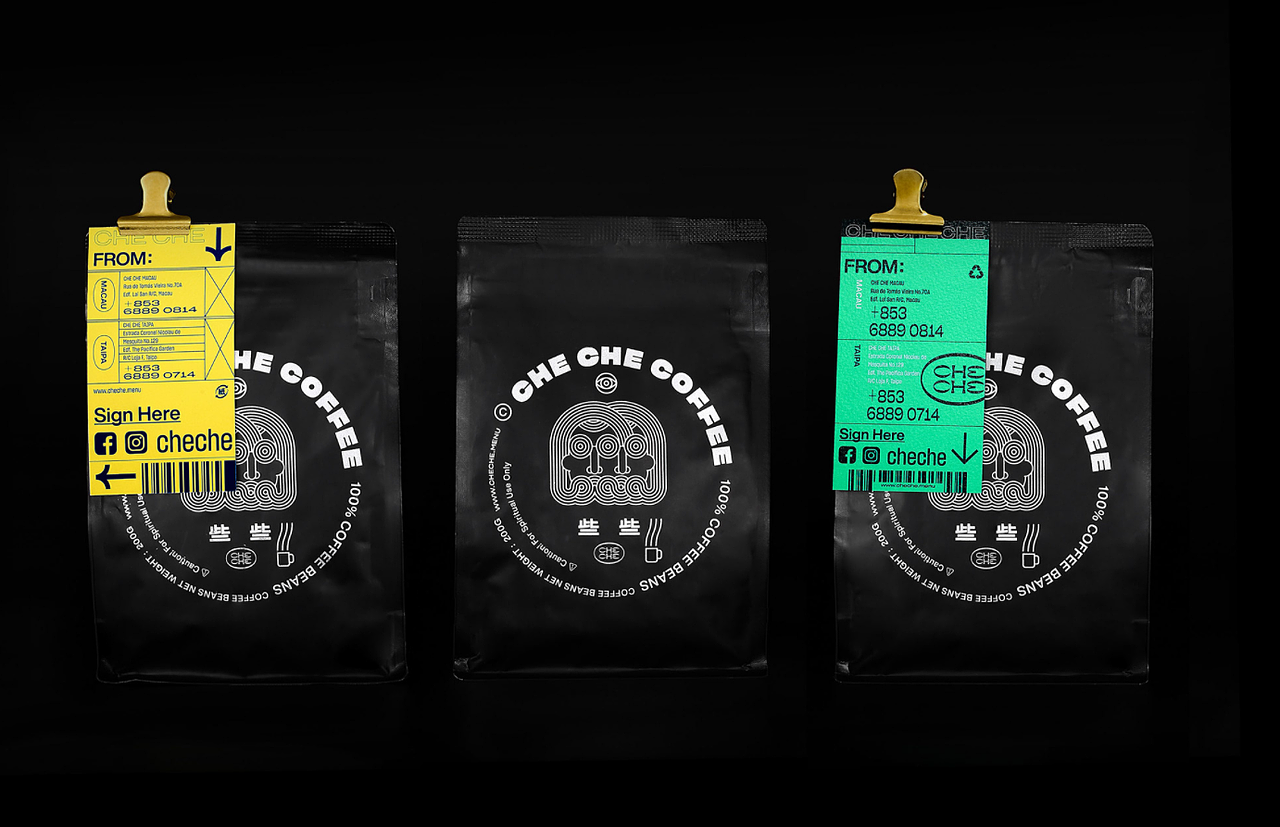 设计分享/CHE CHE COFFEE_BranD杂志-站酷ZCOOL