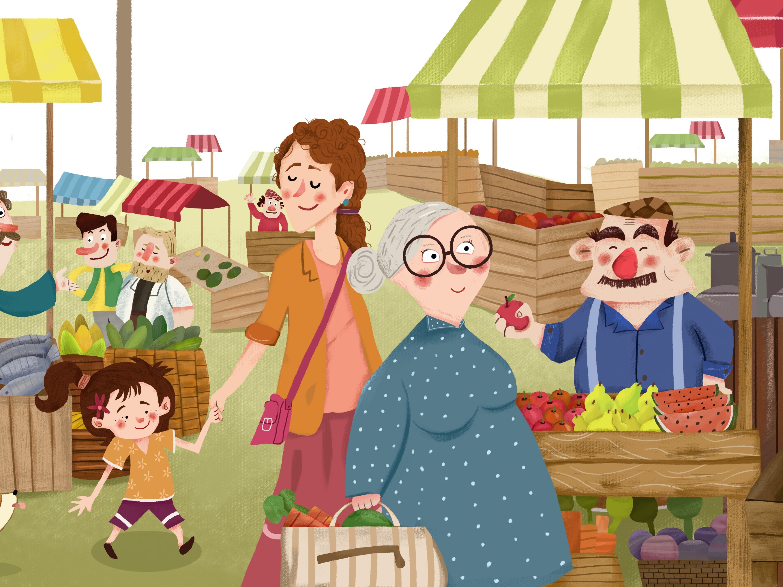 菜市场_啊鱼鱼-站酷ZCOOL