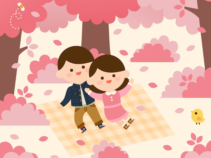 🌸樱花季🌸_Fifi_Jin-站酷ZCOOL