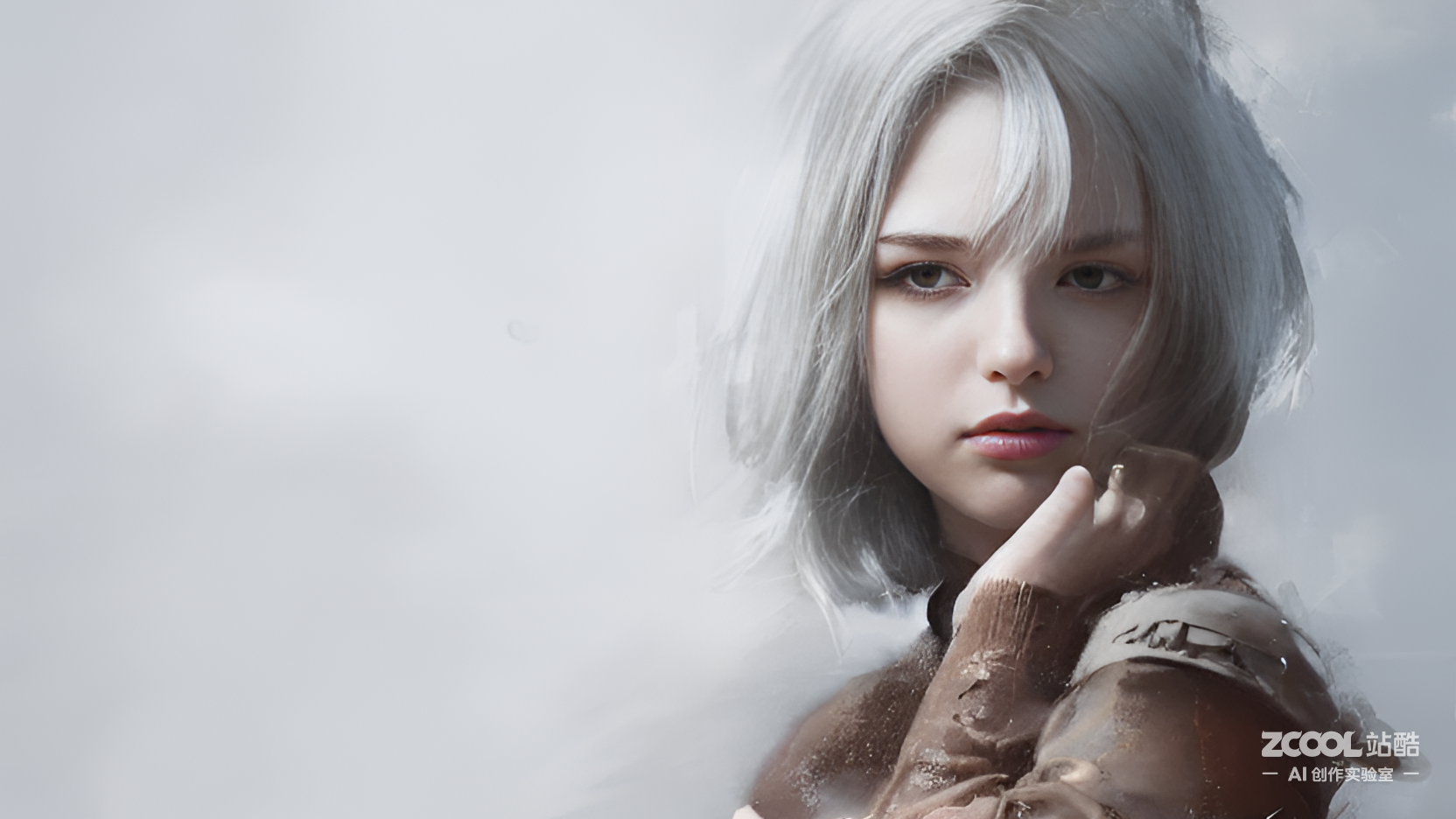 #AI创作实验室#悲伤，格雷格·鲁特科夫斯基作品，Ilya_水元子-站酷ZCOOL