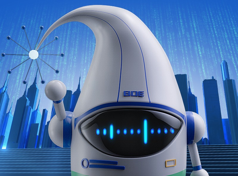 「你好 BOE」IP形象-BOE联星树--交汇者_goodnewage-站酷ZCOOL