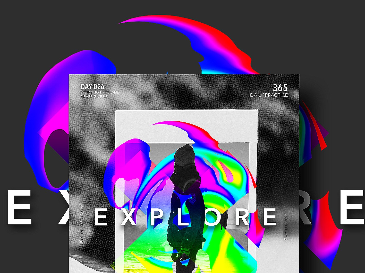 【每日设计】未来主义海报设计_BENNN-站酷ZCOOL