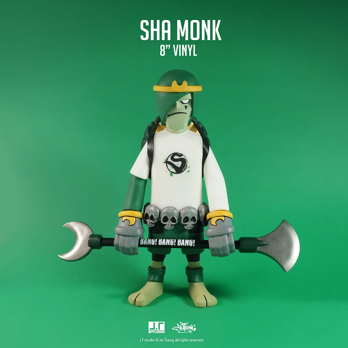 Sha Monk 8" vinyl_JTstudio-站酷ZCOOL