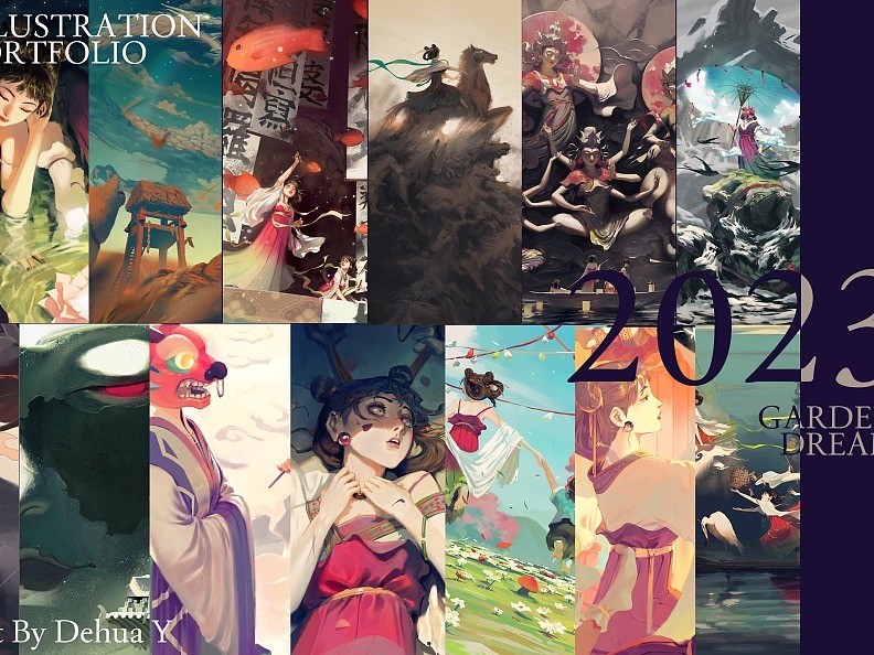 动动2023插画合集_Yooo_ooo动动-站酷ZCOOL