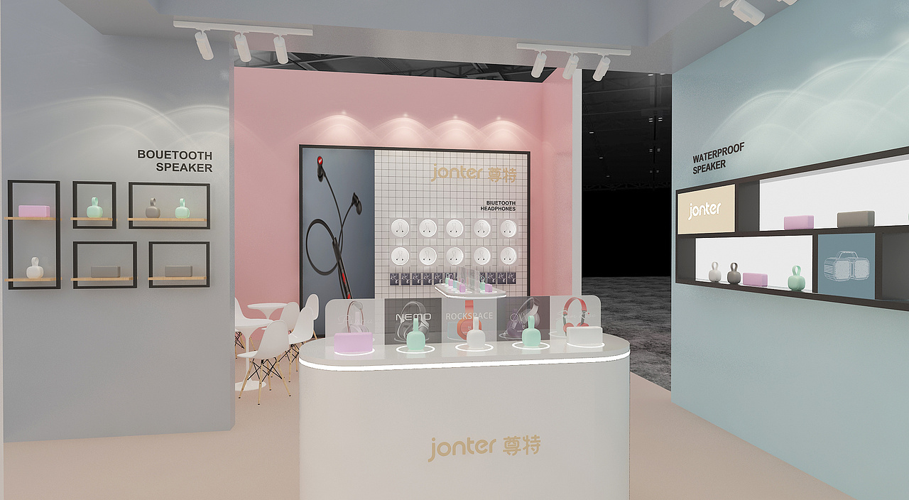 品牌耳机展位设计方案_IXXVII-站酷ZCOOL