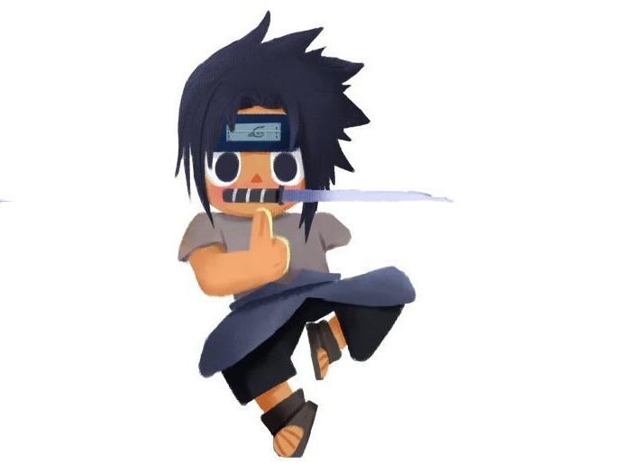 佐助-商插练习_Duang宇子-站酷ZCOOL