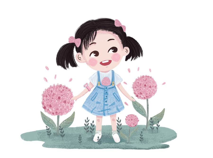 【Cony的画】点点小朋友_果子精灵Cony-站酷ZCOOL