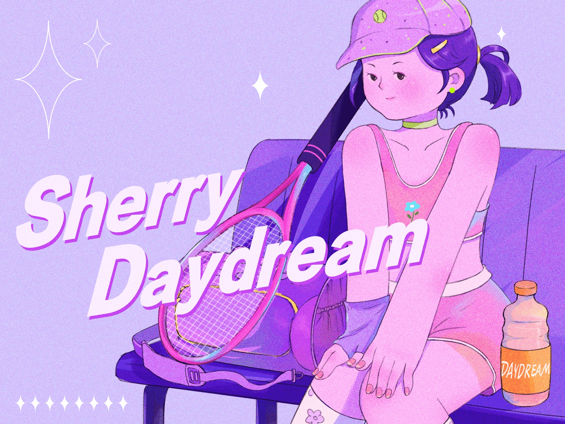 网球女孩_Sherry白日梦-站酷ZCOOL