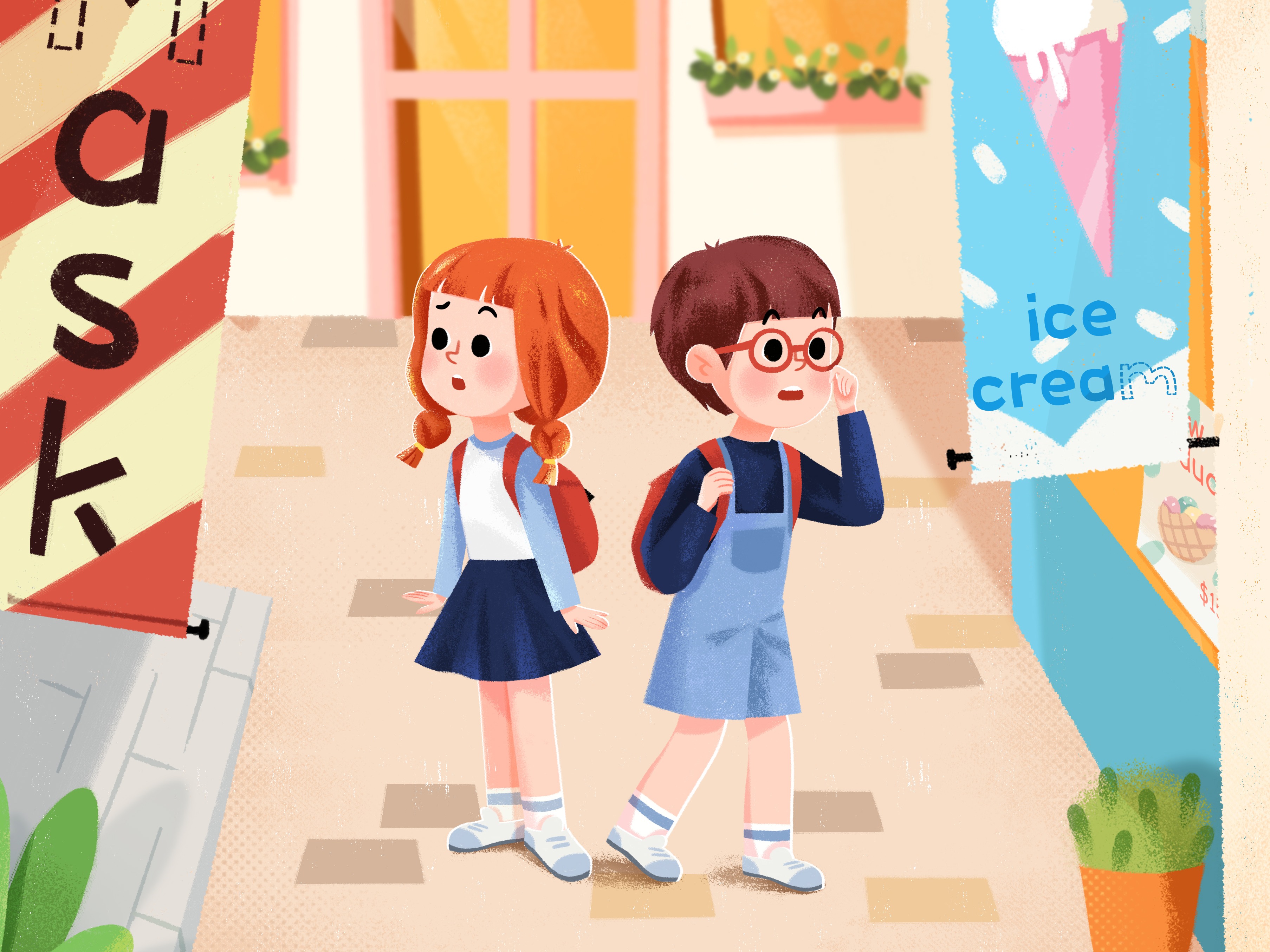 百词斩-吃字母的怪物_派派pipi-站酷ZCOOL