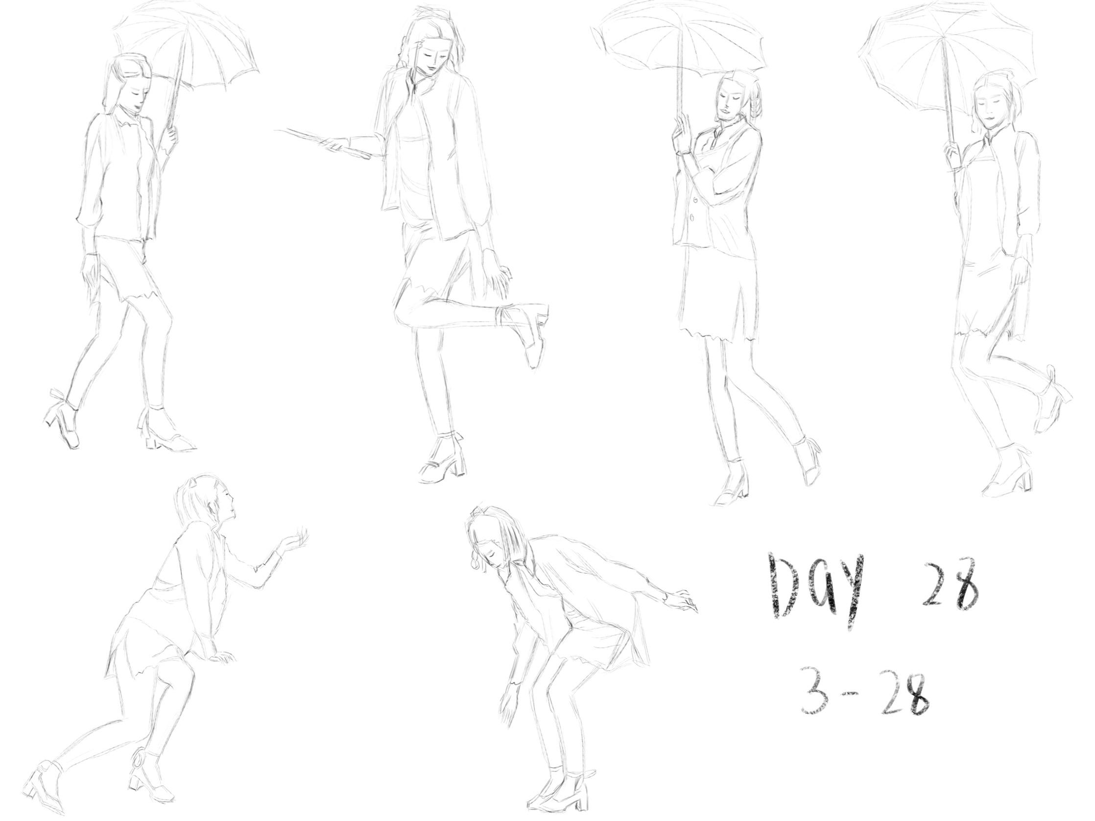 #速写60天挑战赛#Day 28@速写班长_s笨笨猪-站酷ZCOOL