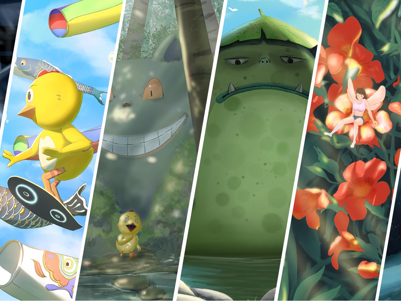 鸡游记系列插画_卢际-站酷ZCOOL