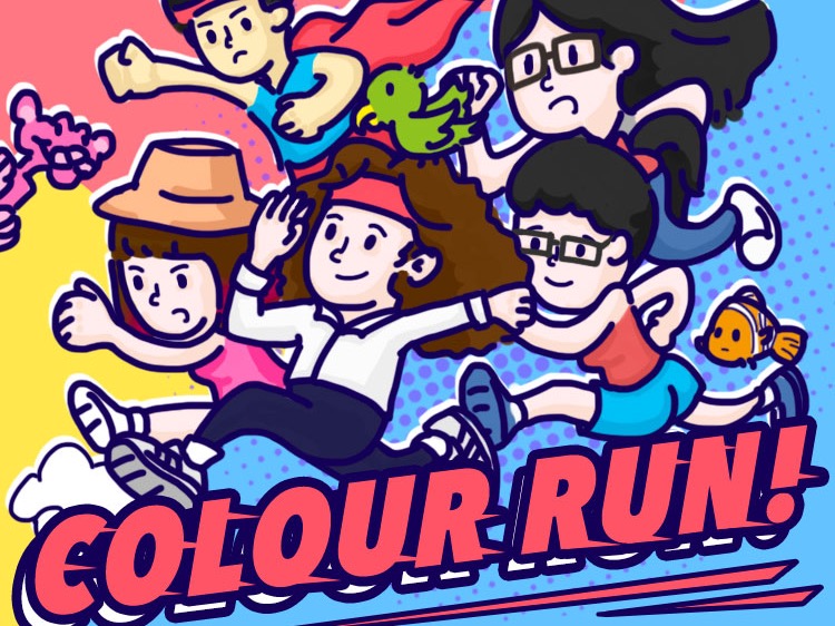 colour run海报设计_王大大DIME-站酷ZCOOL