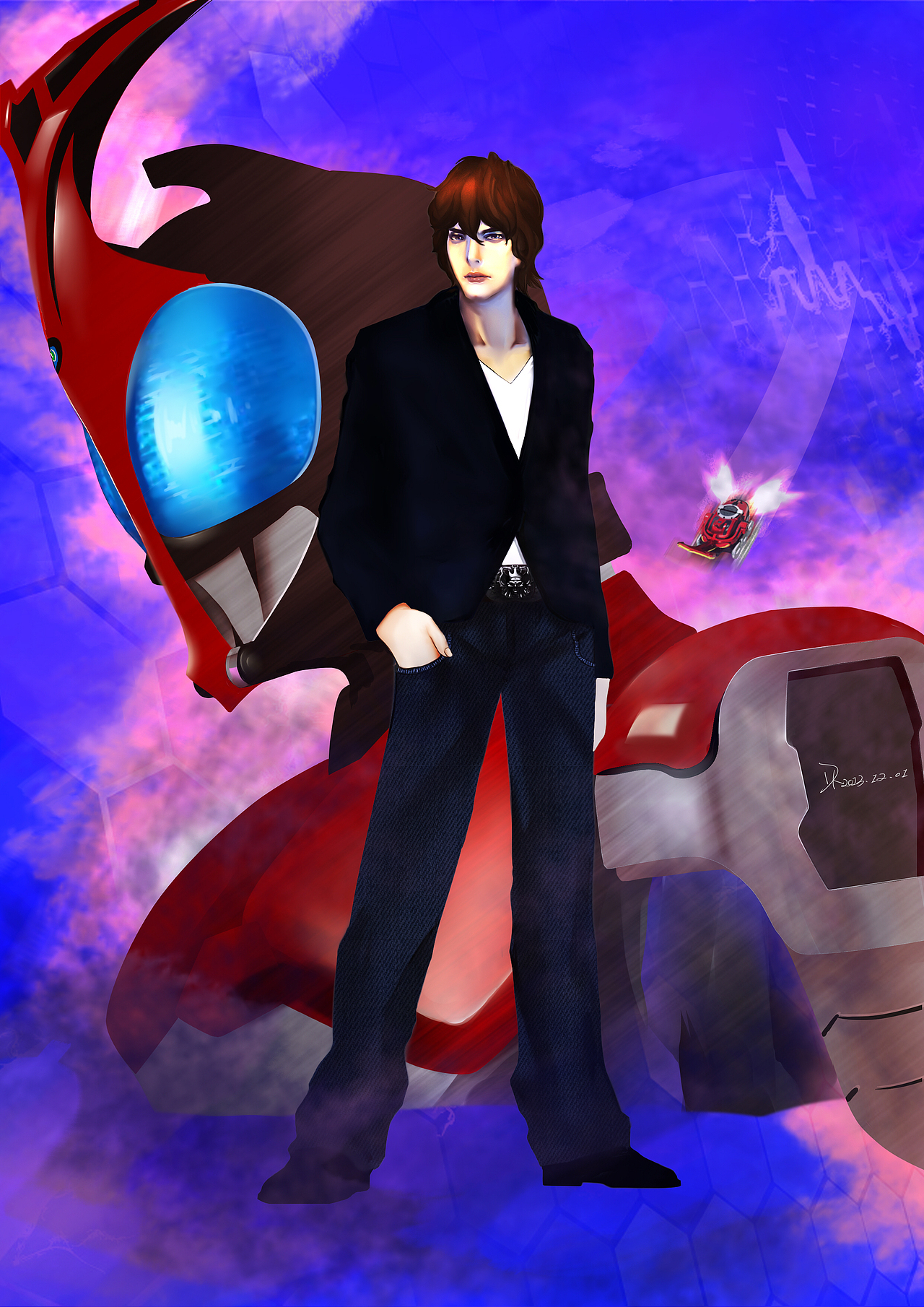 假面骑士kabuto_炖君-站酷ZCOOL