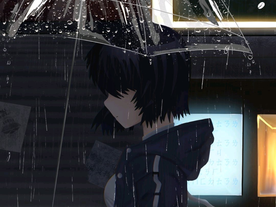 同人作品 卜部《夜雨》_HZ一x-站酷ZCOOL