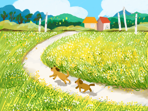 是春日fafa插画呀_Jessicia金小胖-站酷ZCOOL