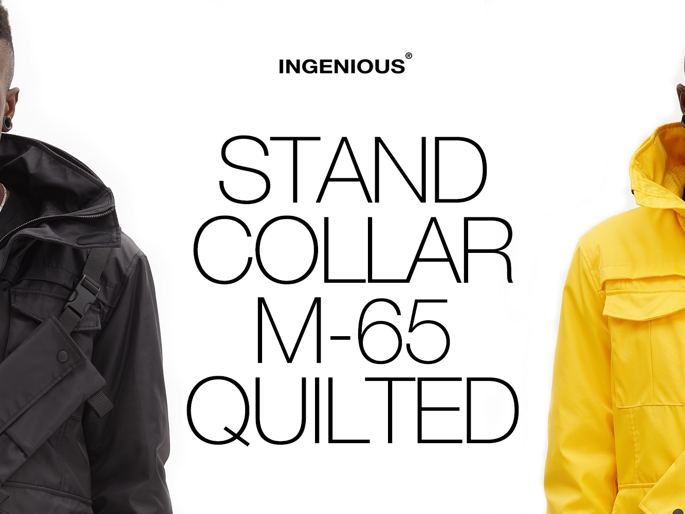 INGENIOUS Detachable Waist Bag M65 Quilted Jacket _a_kun1994-站酷ZCOOL