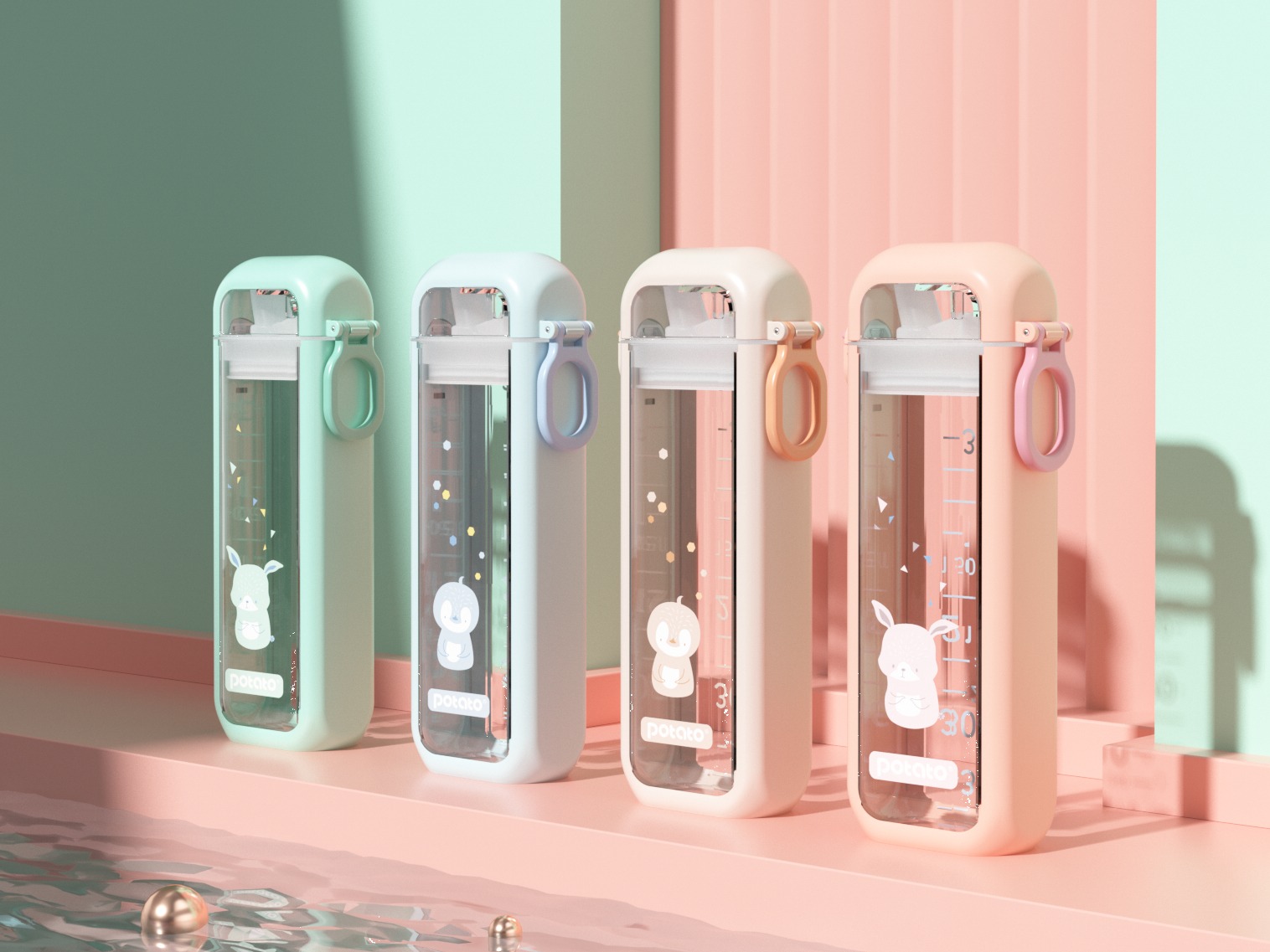 C4D产品渲染 首屏合集_LiZey-站酷ZCOOL