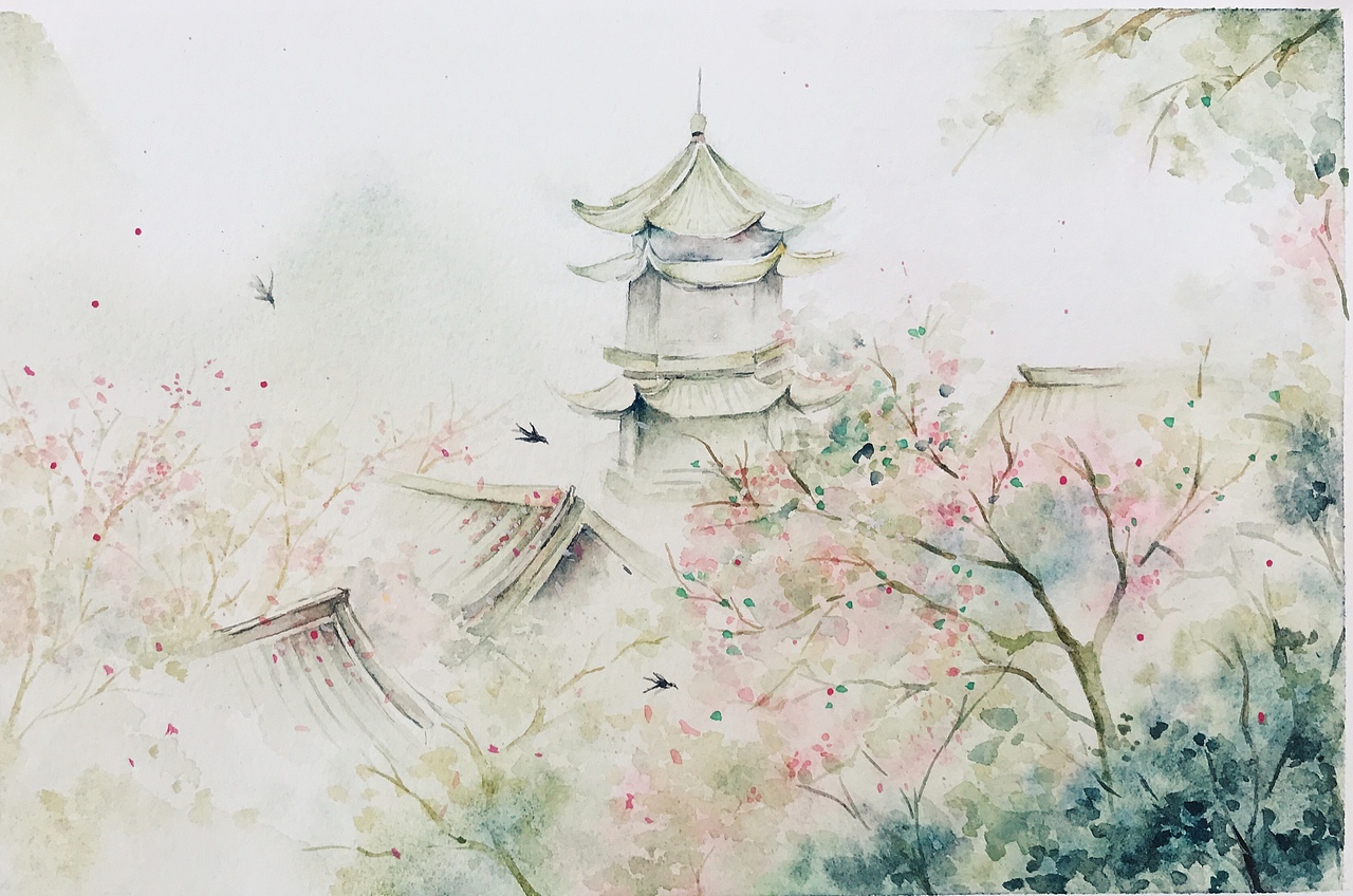 山外青山楼外楼_晓涵Hans-站酷ZCOOL