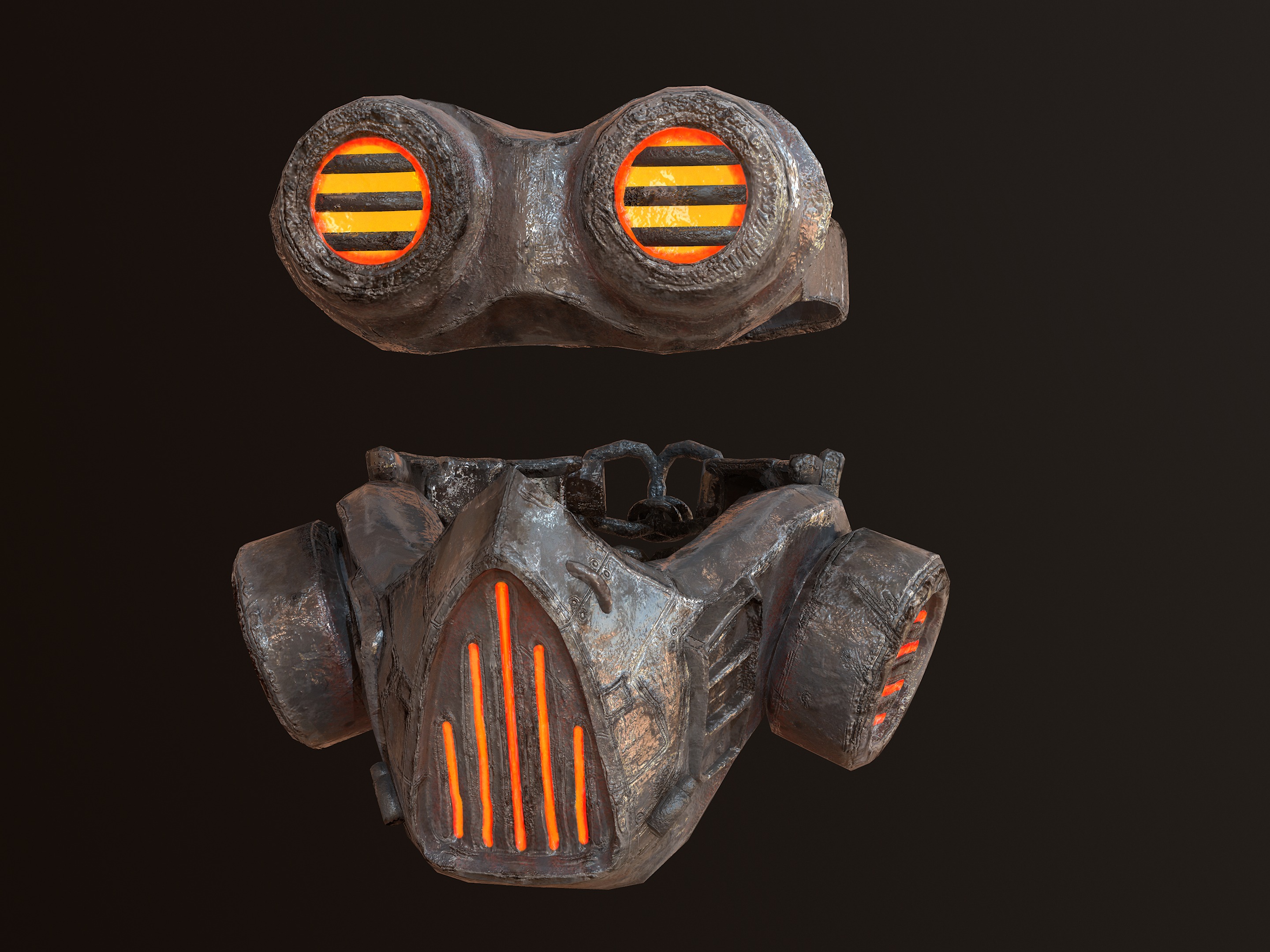 Wasteland masks_Chen_Allen-站酷ZCOOL