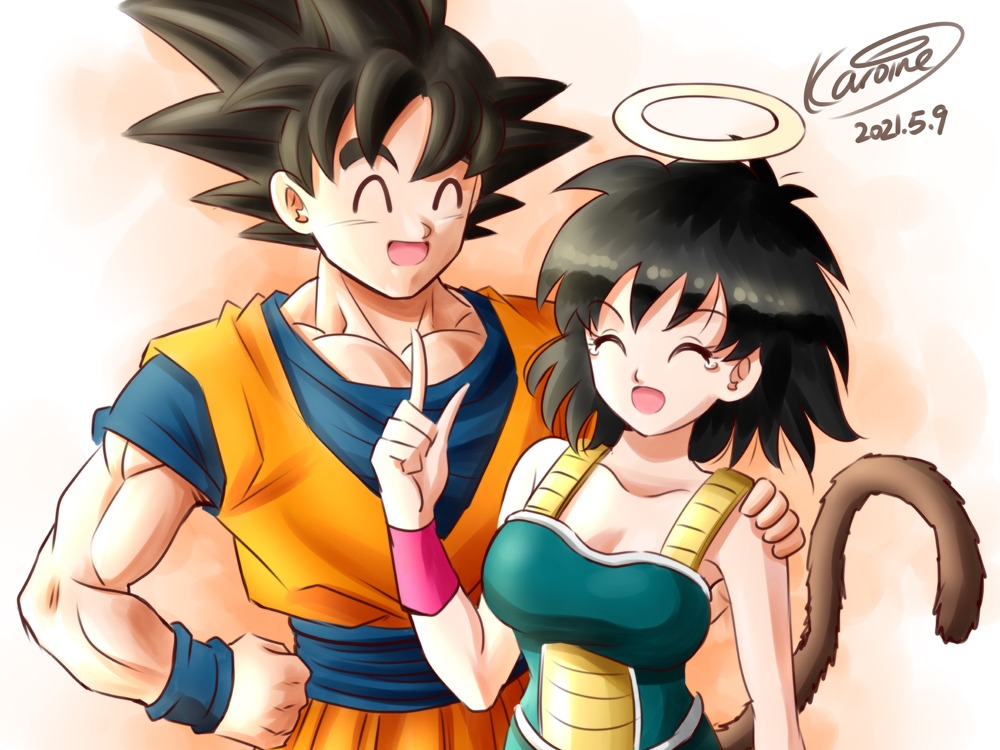 【龙珠】悟空&姬内_Karoine-站酷ZCOOL