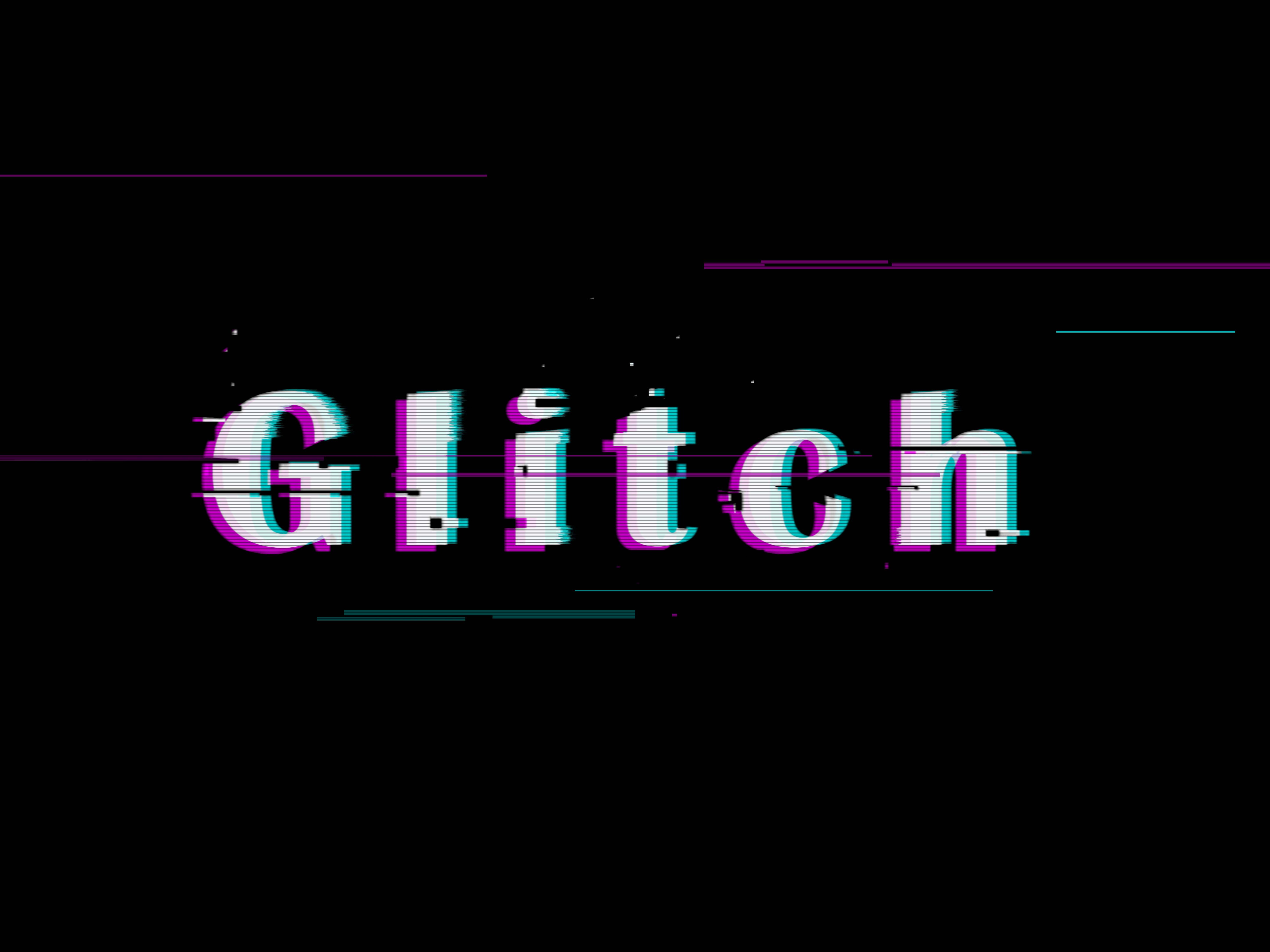 Glitch_圆滚滚小饭团-站酷ZCOOL