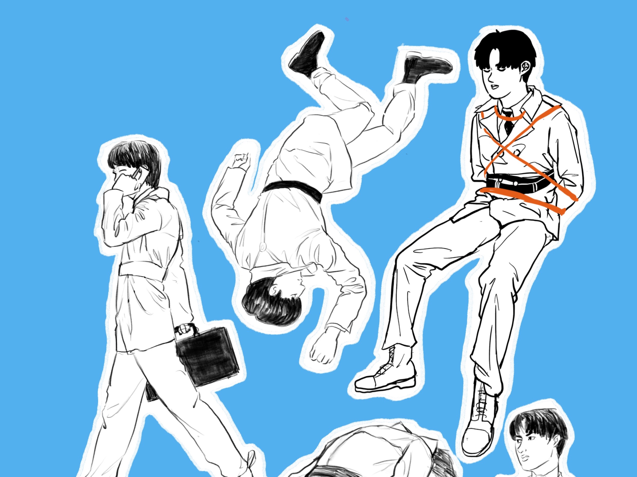 #速写60天挑战赛#Day7@速写班长 _Morixxxd-站酷ZCOOL