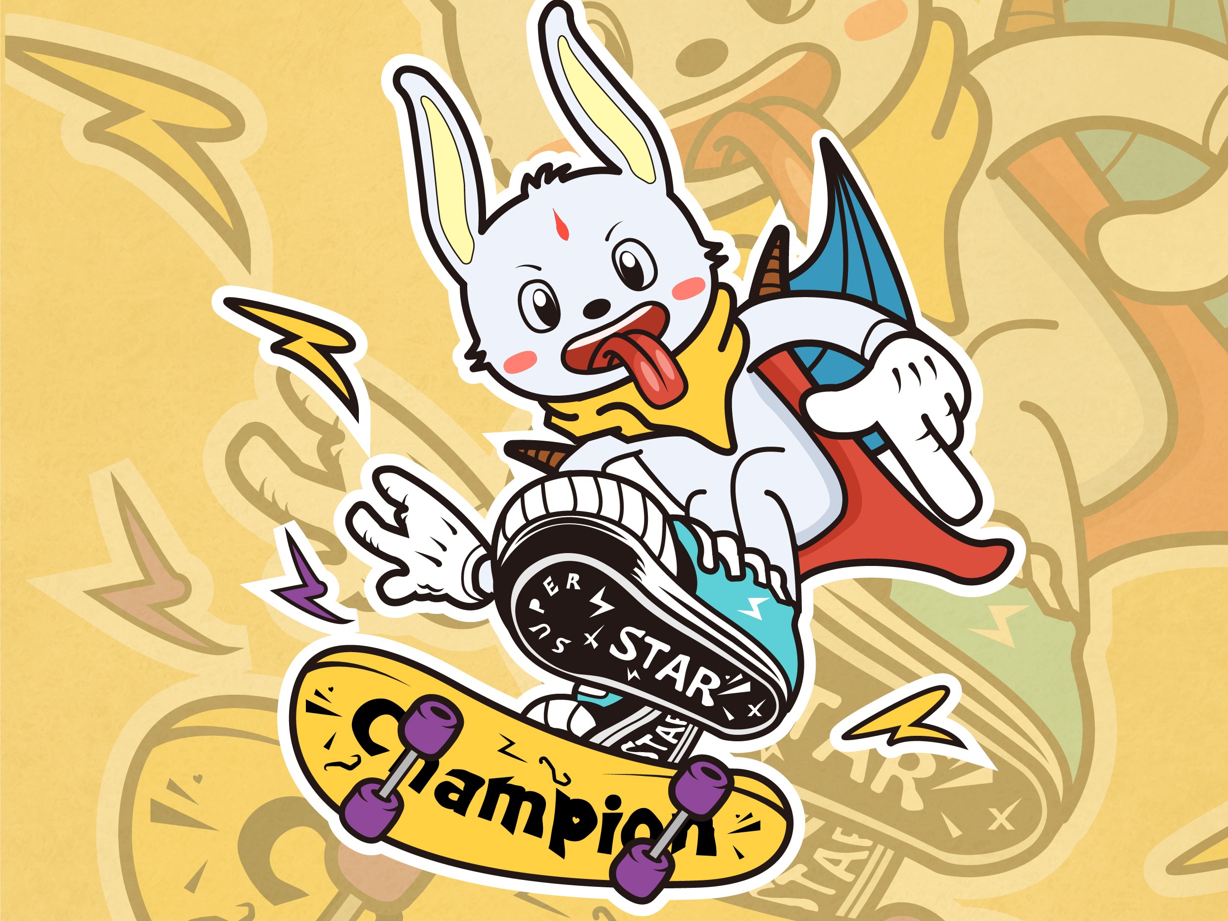 吉祥物_hxx666-站酷ZCOOL