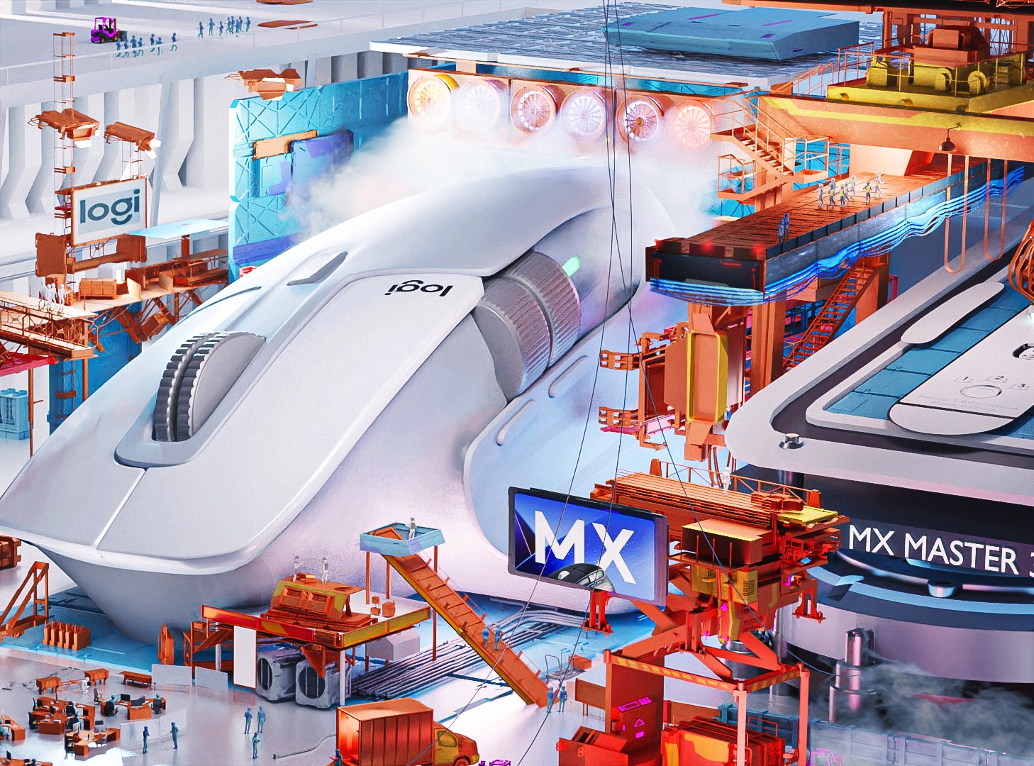 3m³ 创意指尖工厂_zhenGkai_-站酷ZCOOL