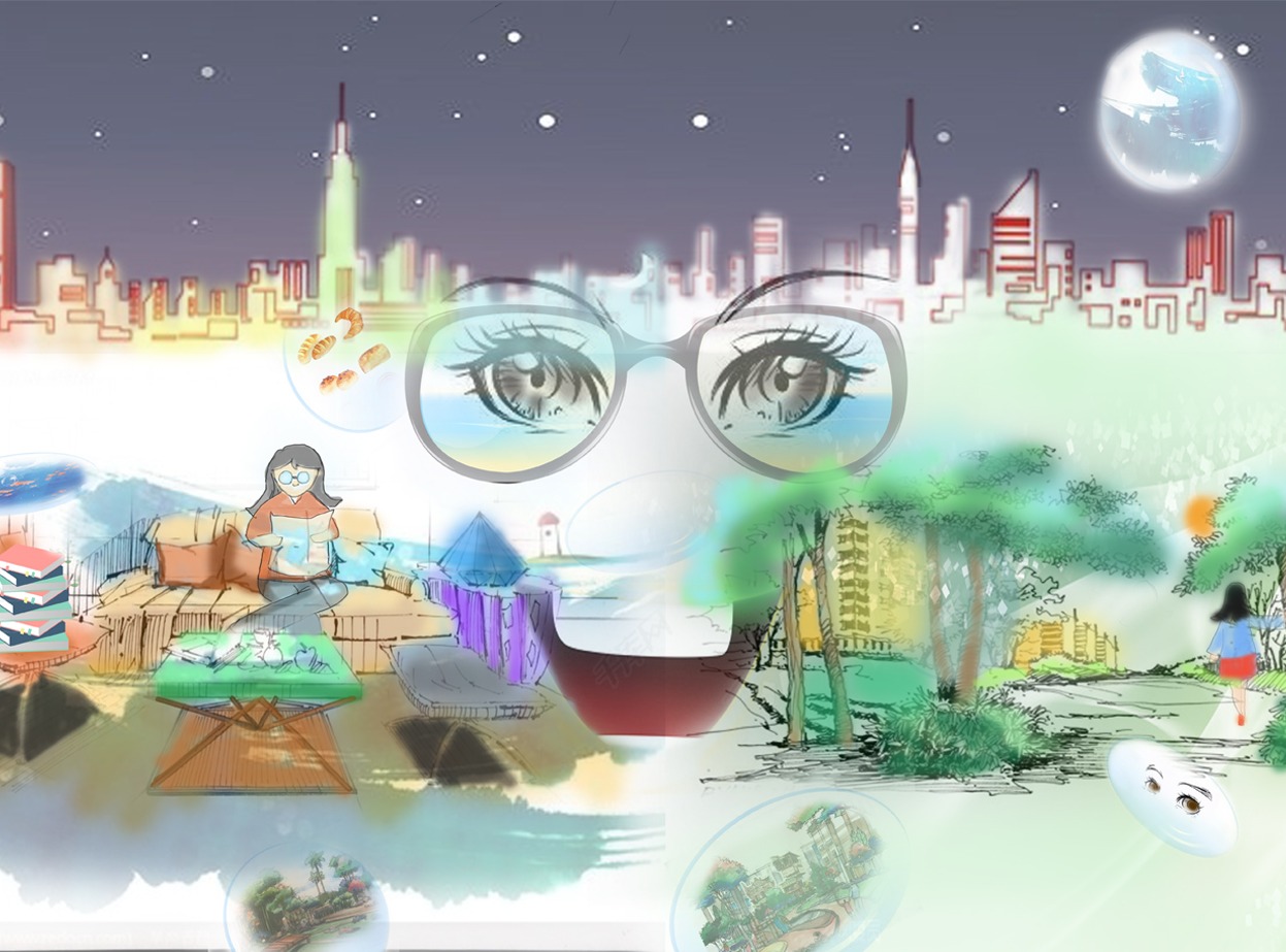 眼镜生活_闫绿南lvnan-站酷ZCOOL