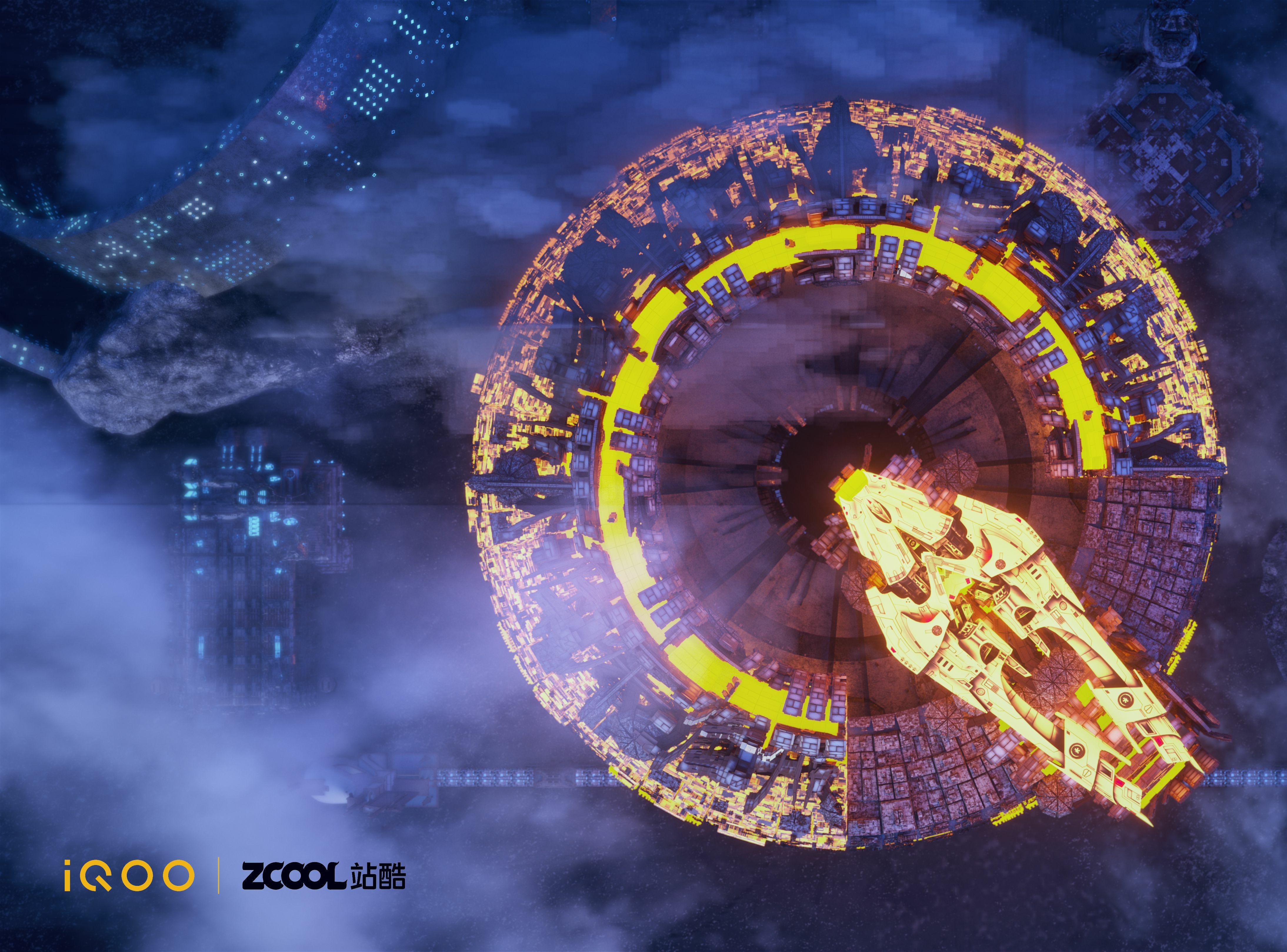 IQOO-《陨落之星》-生命不息探索不止_北冥KING_Roc-站酷ZCOOL