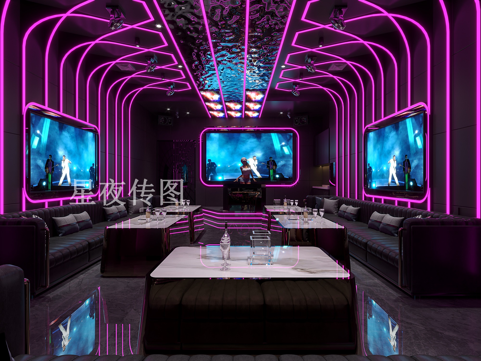 工装||KTV_安雅ay-站酷ZCOOL