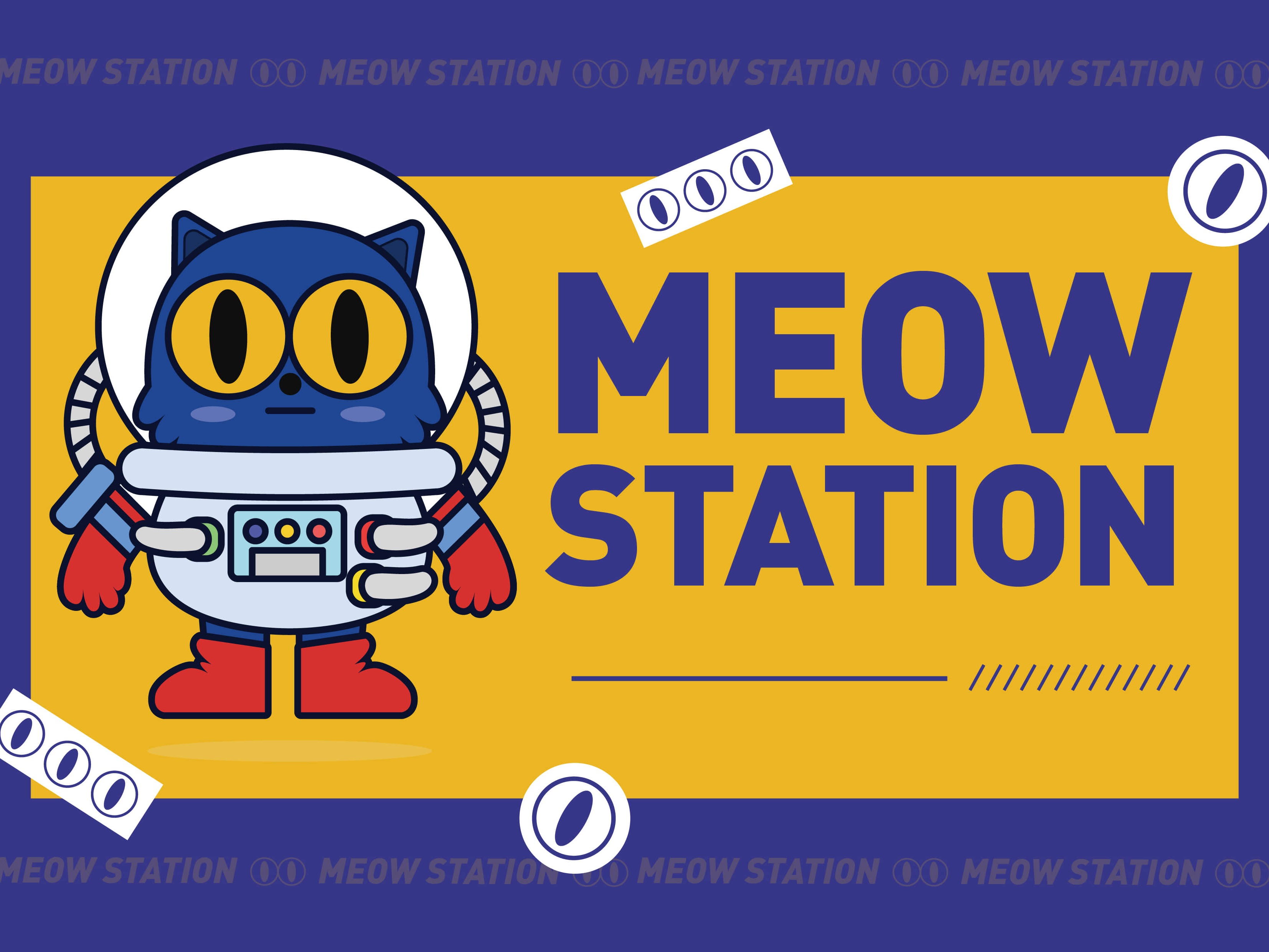 MEOW STATION 形象设计_GEGEGEGE1-站酷ZCOOL