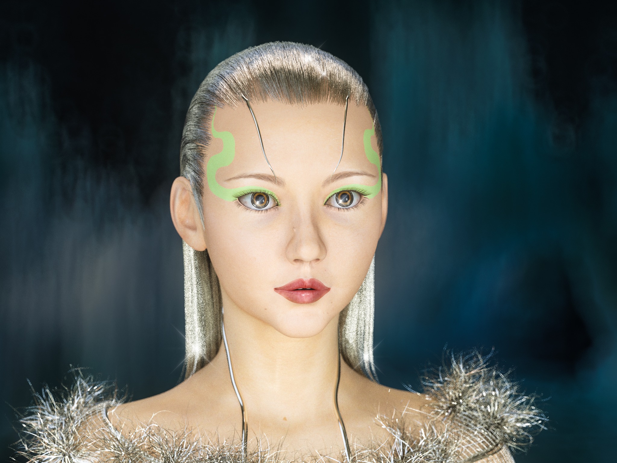 #3D人物造型# Laura's NewLook 【2022】_LAURILI-站酷ZCOOL