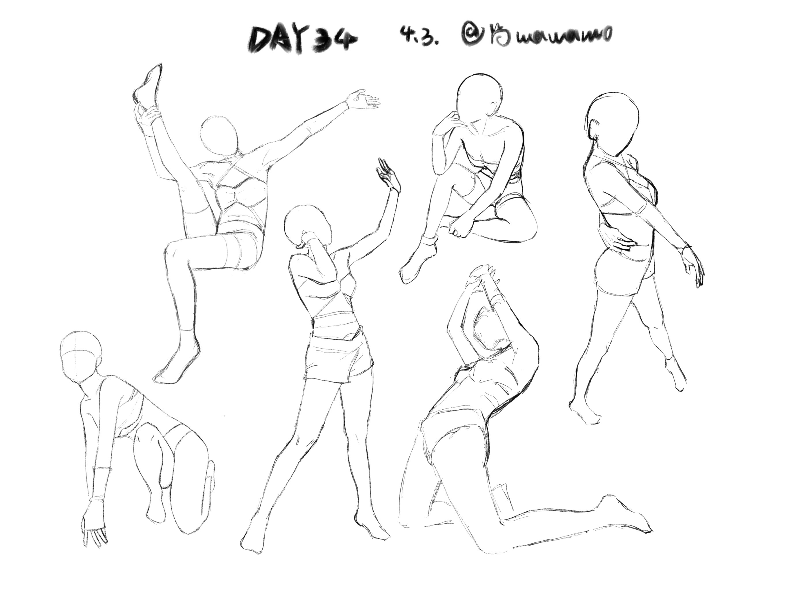 #速写60天挑战赛#Day34@速写班长_wawamo-站酷ZCOOL