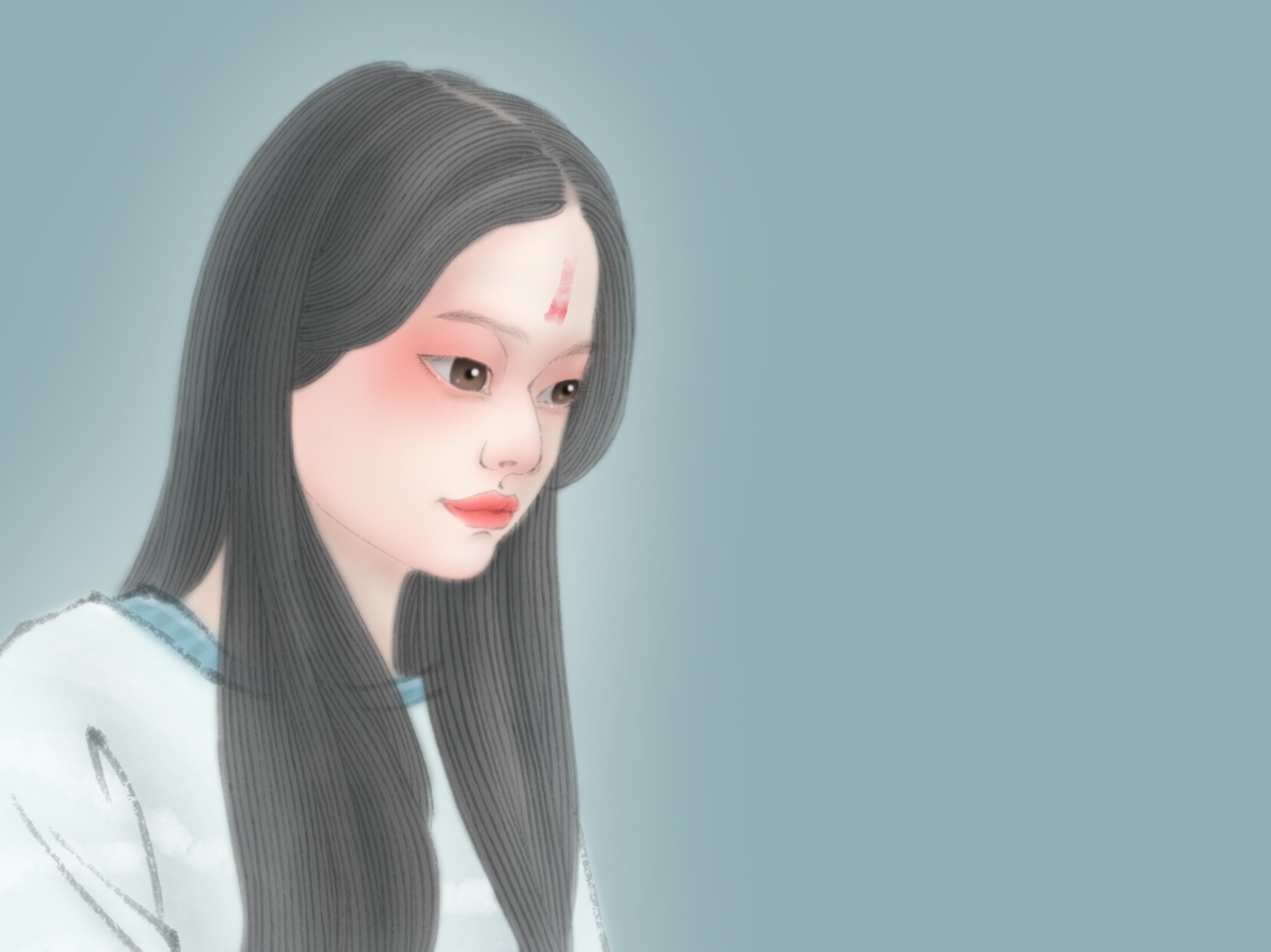 数字工笔写生练习_HarlyY-站酷ZCOOL