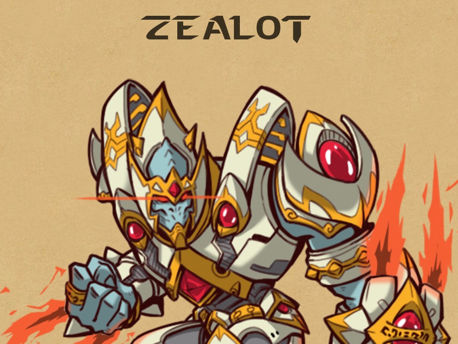 【星际争霸2-Fan Art】猩红狂热者_VAYAN-站酷ZCOOL