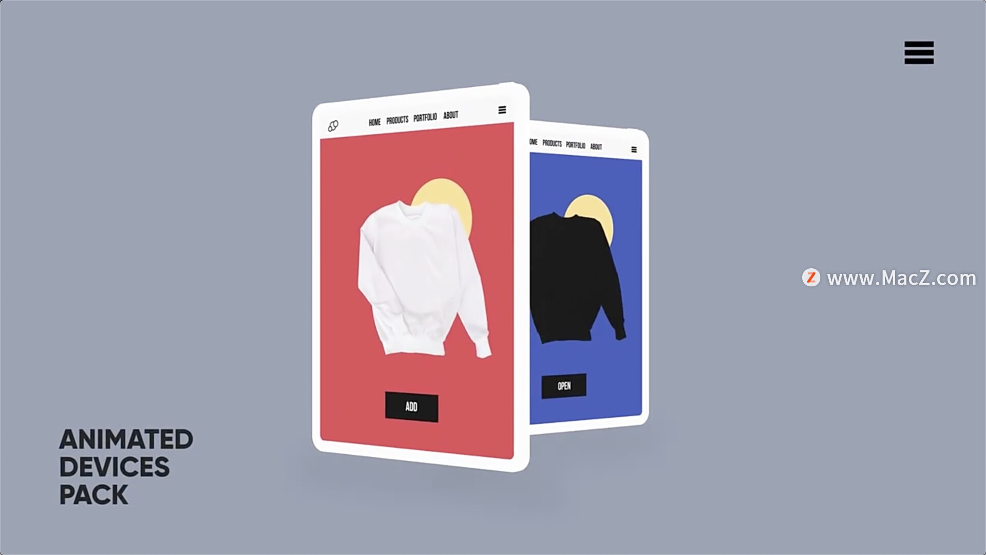 AE脚本-100种扁平化手机平板APP宣传介绍动画 Devices Mockup Pack_醉舞千年杯莫停-站酷ZCOOL