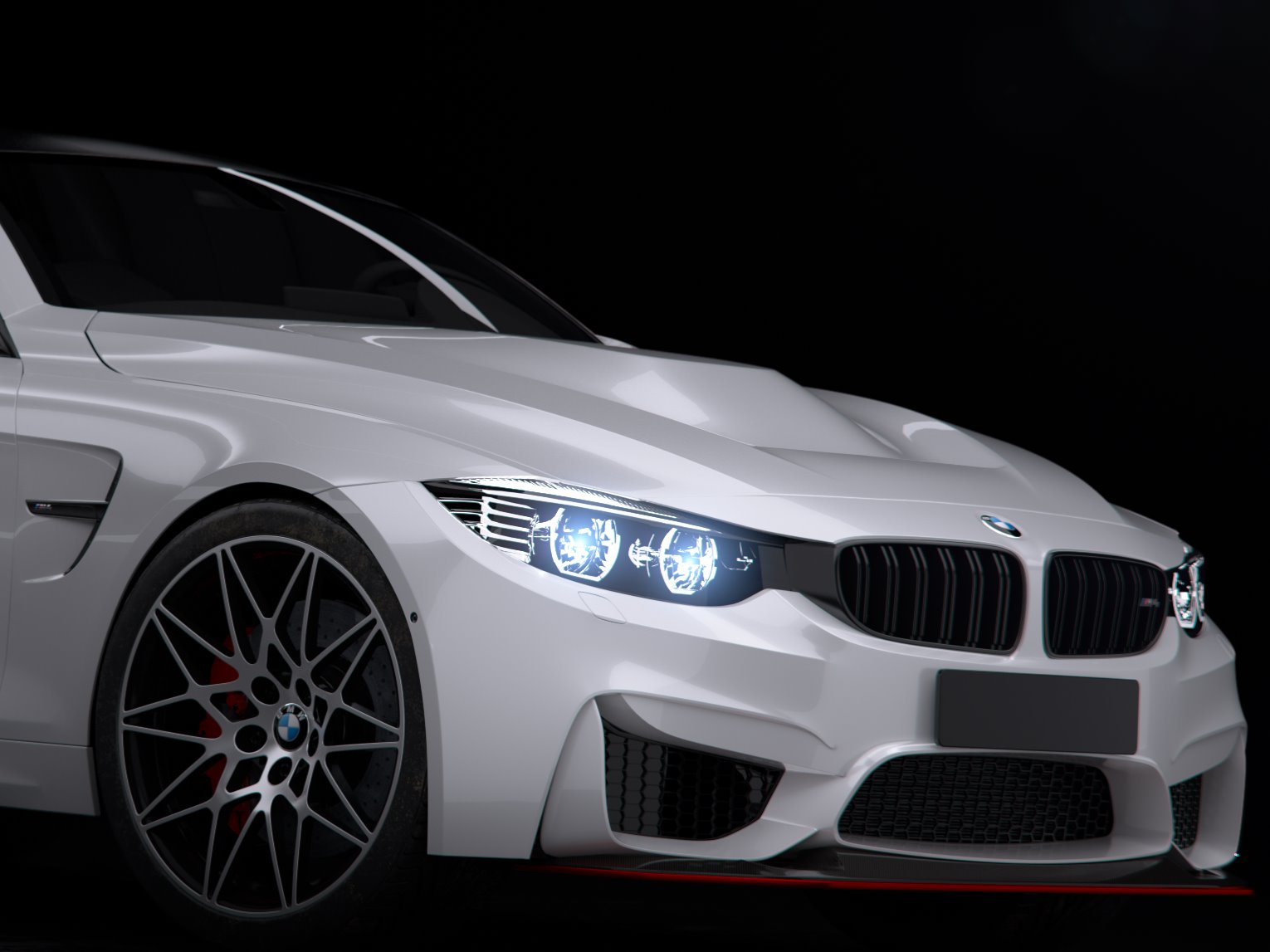 BMW M4_Line_Design-站酷ZCOOL
