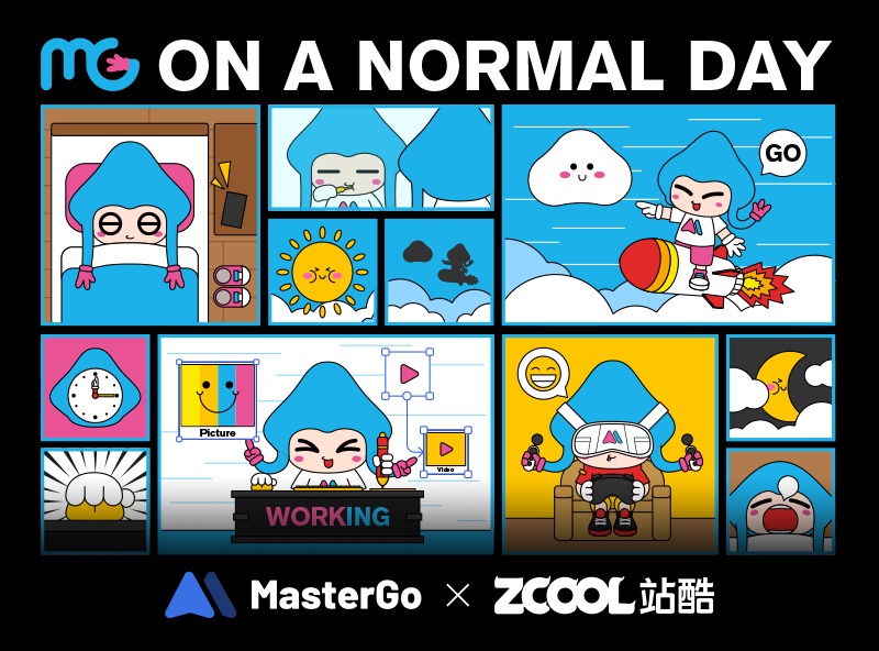 MasterGo IP 设计一起创造——水母头MG_H_Monet-站酷ZCOOL