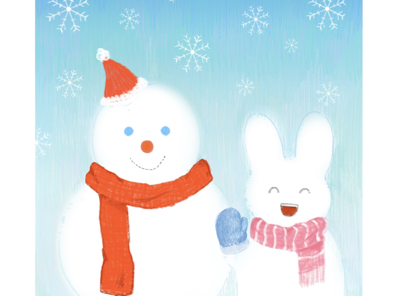 和雪人_月呱呱-站酷ZCOOL