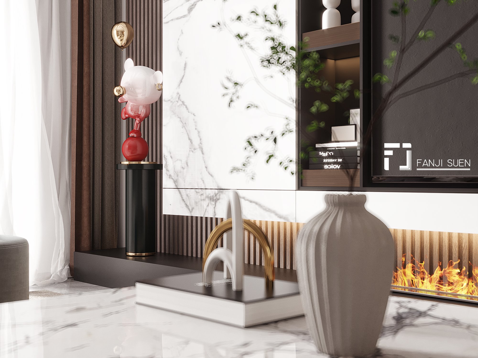 梵几FANJI设计/ 私宅_言信设计SUEN-站酷ZCOOL