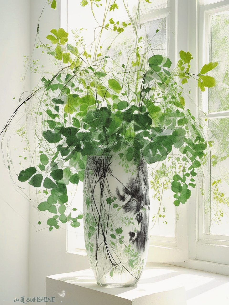 只绿_山夏SUNSHINE-站酷ZCOOL